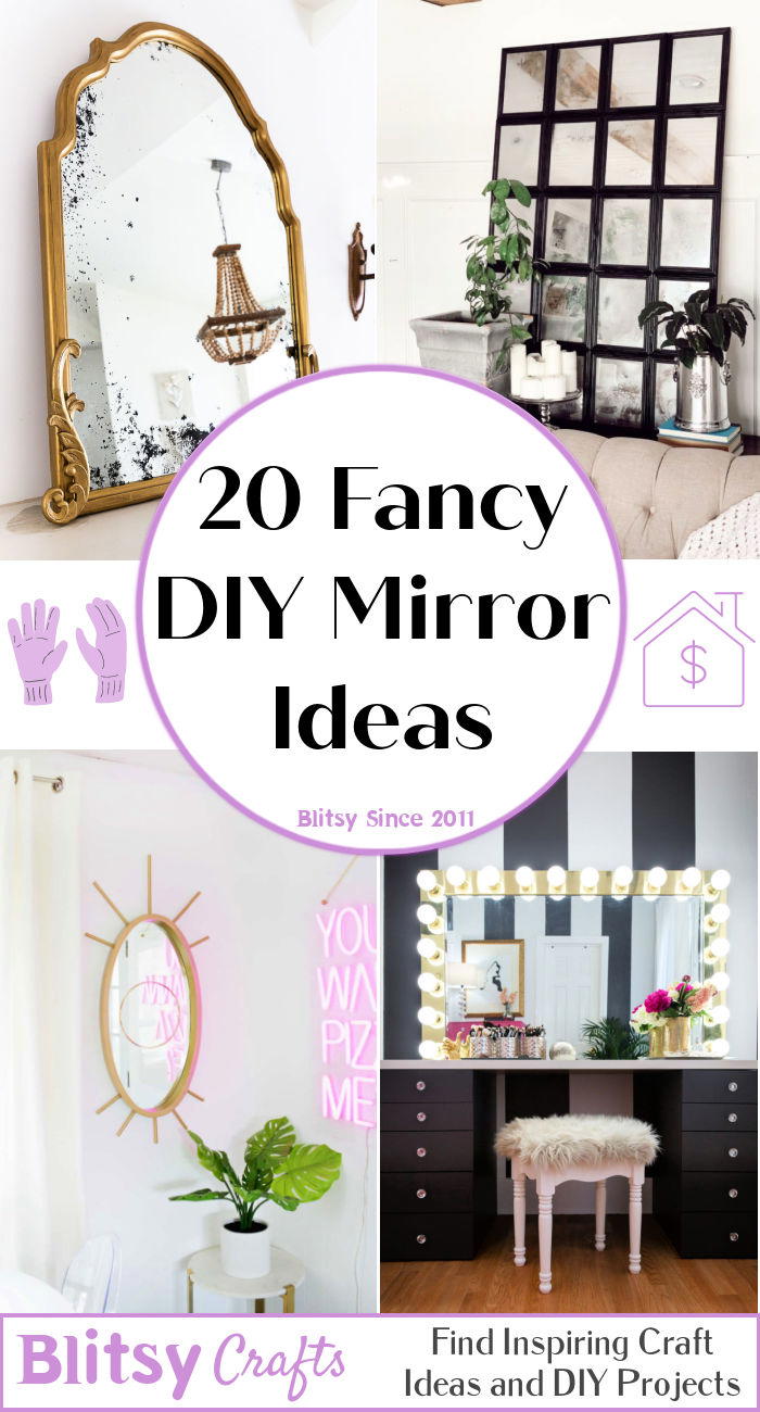 20 DIY Mirror Frame Ideas To Make Your Own Decorative Mirror