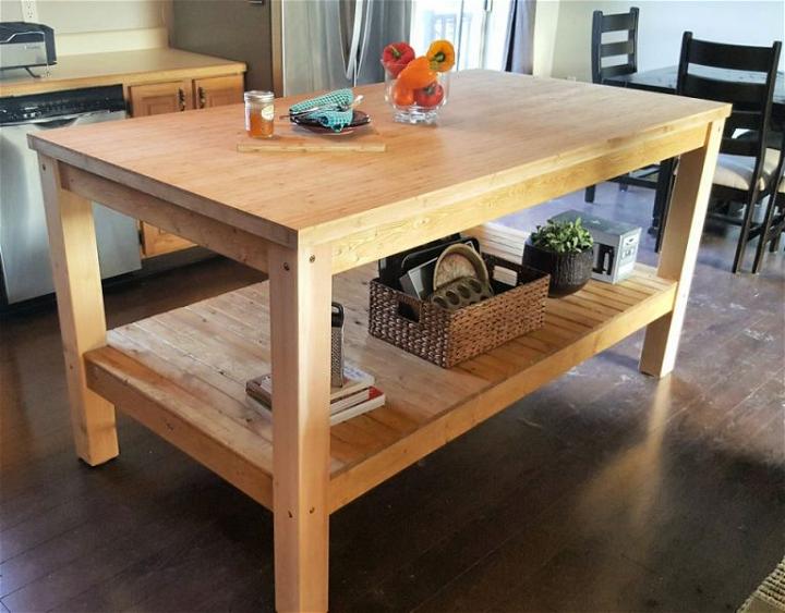DIY Kitchen Island (40 Free Plans) - Blitsy