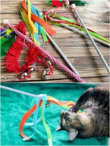 30 Cheap and Easy DIY Cat Toys To Make for Your Cats - Blitsy