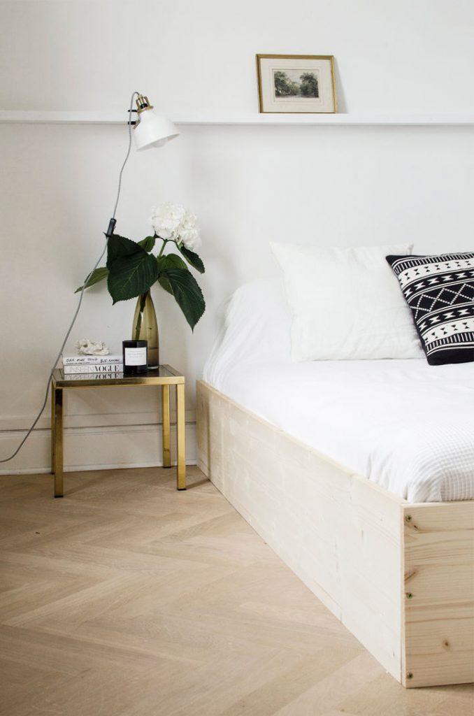 40 Easy DIY Bed Frames to Build - Blitsy