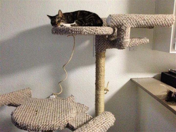 25 Free DIY Cat Tree Plans with Detailed Instructions - Blitsy