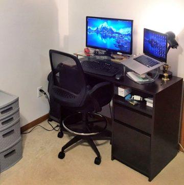 25 Homemade DIY Standing Desk Plans To Build Your Own - Blitsy