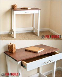 40 Homemade DIY Desk Ideas and Free Plans To Make Your Own