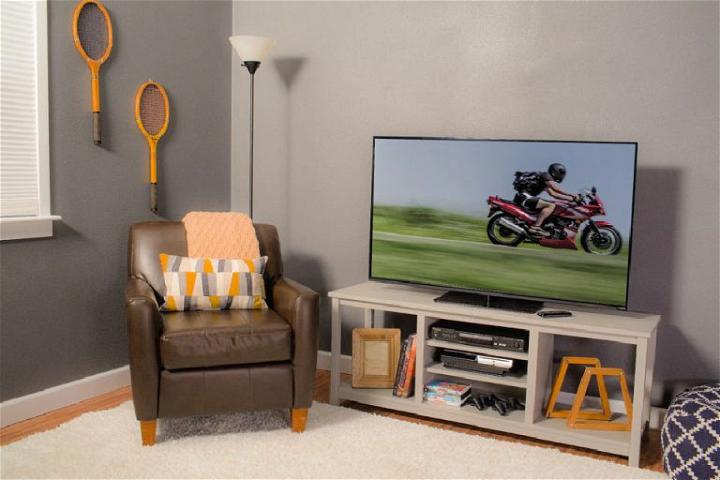 35 Free DIY TV Stand Plans Anyone Can Build - Blitsy