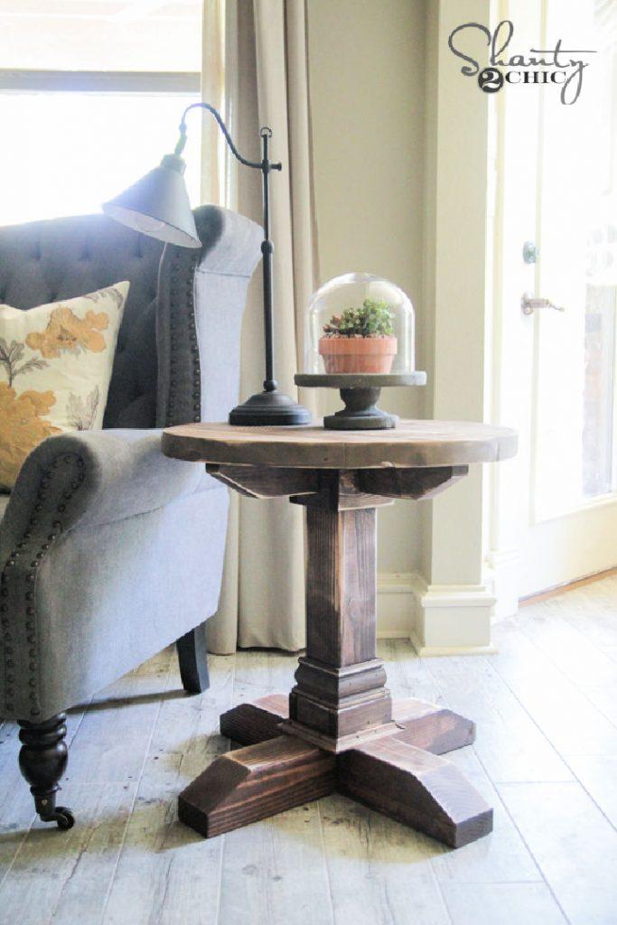 30 Free DIY End Table Plans - DIY End Table Ideas - Blitsy