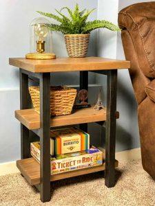 30 Free DIY End Table Plans - DIY End Table Ideas - Blitsy