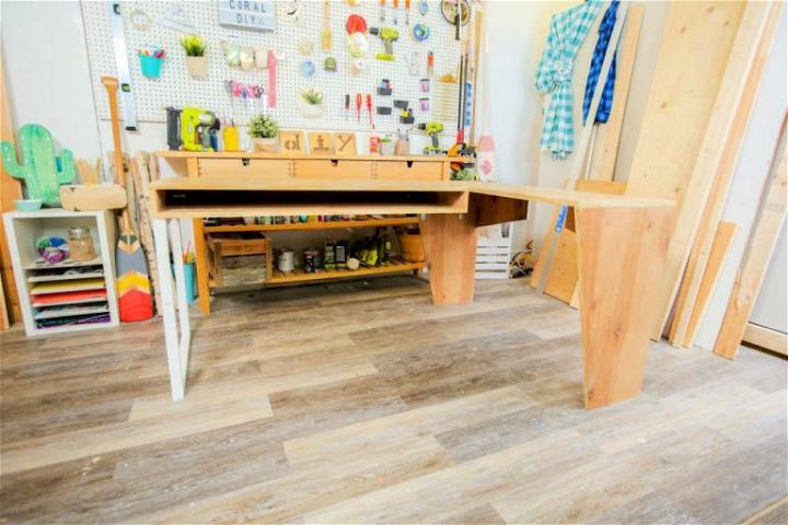 25 Homemade DIY Corner Desk Plans Easy To Build and Cheap