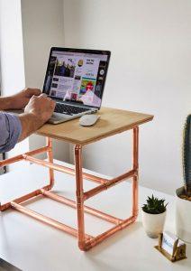 25 Homemade DIY Standing Desk Plans To Build Your Own - Blitsy