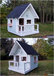 30 Free Playhouse Plans with Step by Step Instructions - Blitsy