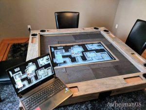20 Free DIY Gaming Table Plans with PDF - Blitsy