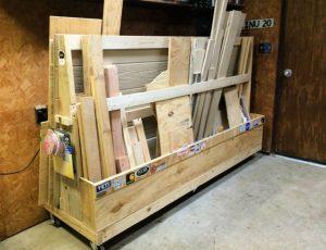 DIY Lumber Rack (25 Free Plans) - Blitsy