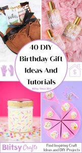 40 Homemade Diy Birthday Gifts Easy To Make Blitsy