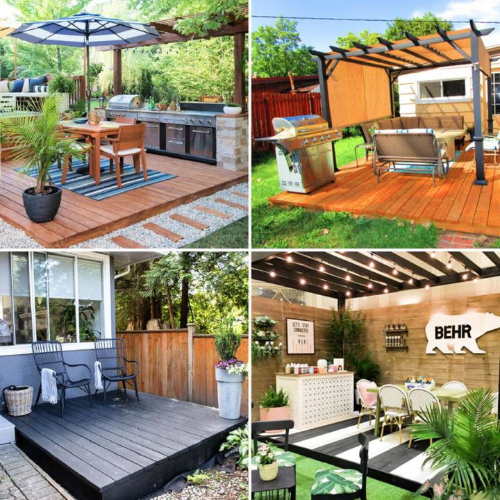 35 Free DIY Deck Plans and Designs - Blitsy