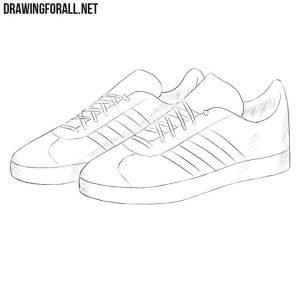 25 Easy Shoes Drawing Ideas - How to Draw a Shoe