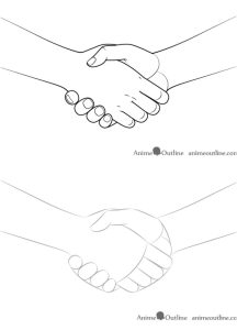 25 Easy Hands Drawing Ideas - How to Draw Hands - Blitsy