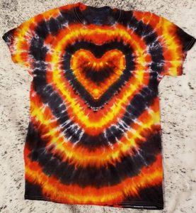 25 Heart Tie Dye Patterns (How to Heart Tie Dye Shirt)