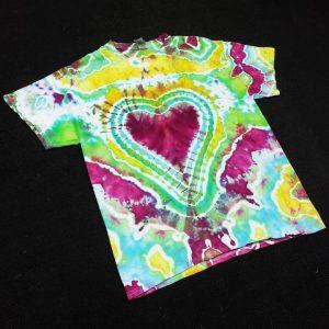 25 Heart Tie Dye Patterns (How to Heart Tie Dye Shirt)