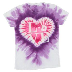 25 Heart Tie Dye Patterns (How to Heart Tie Dye Shirt)