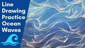 18 Easy Wave Drawing Ideas - How to Draw a Wave