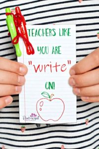 25 DIY Teacher Appreciation Cards - Teacher Card Ideas