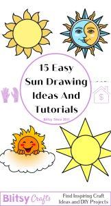 15 Easy Sun Drawing Ideas - How To Draw A Sun - Blitsy