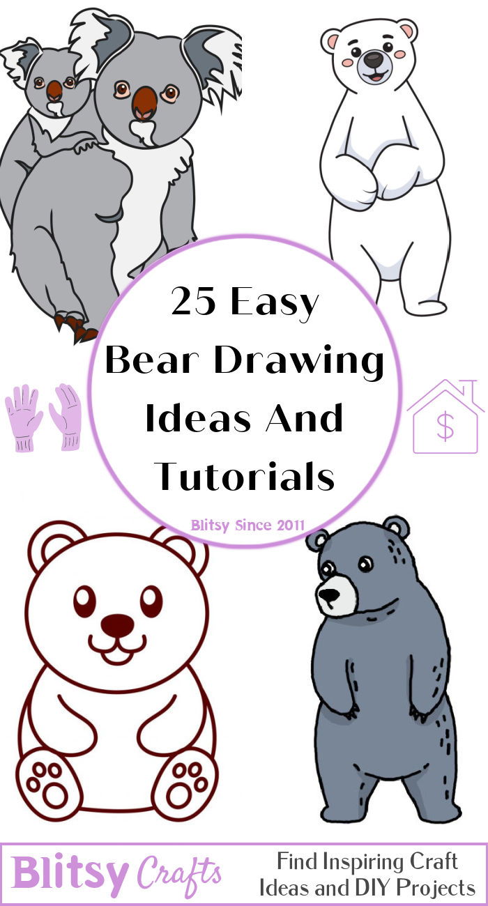 25 Easy Bear Drawing Ideas How To Draw A Bear 25 Easy Bear Drawing Ideas How To Draw A Bear