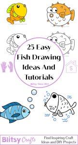 25 Easy Fish Drawing Ideas - How to Draw a Fish