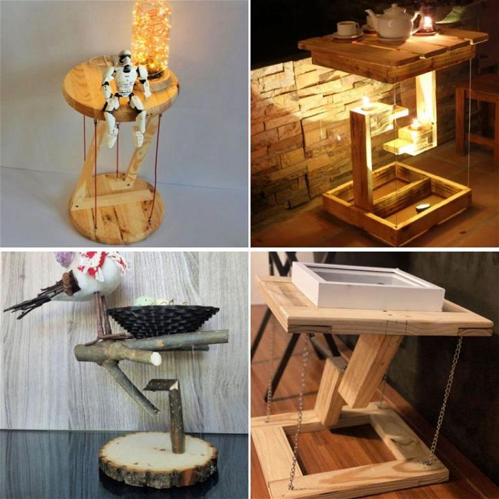 30 Free DIY End Table Plans - DIY End Table Ideas - Blitsy
