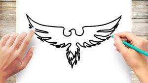 15 Easy Phoenix Drawing Ideas - How to Draw a Phoenix