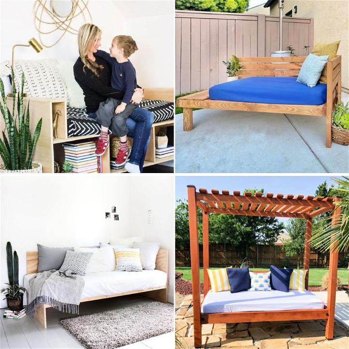 DIY Daybed (25 Free Plans) - Blitsy