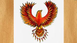 15 Easy Phoenix Drawing Ideas - How to Draw a Phoenix