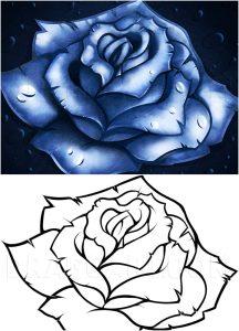 35 Easy Flower Drawing Ideas - How to Draw a Flower