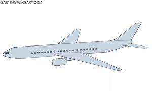 20 Easy Airplane Drawing Ideas - How to Draw a Plane