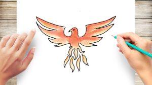 15 Easy Phoenix Drawing Ideas - How to Draw a Phoenix