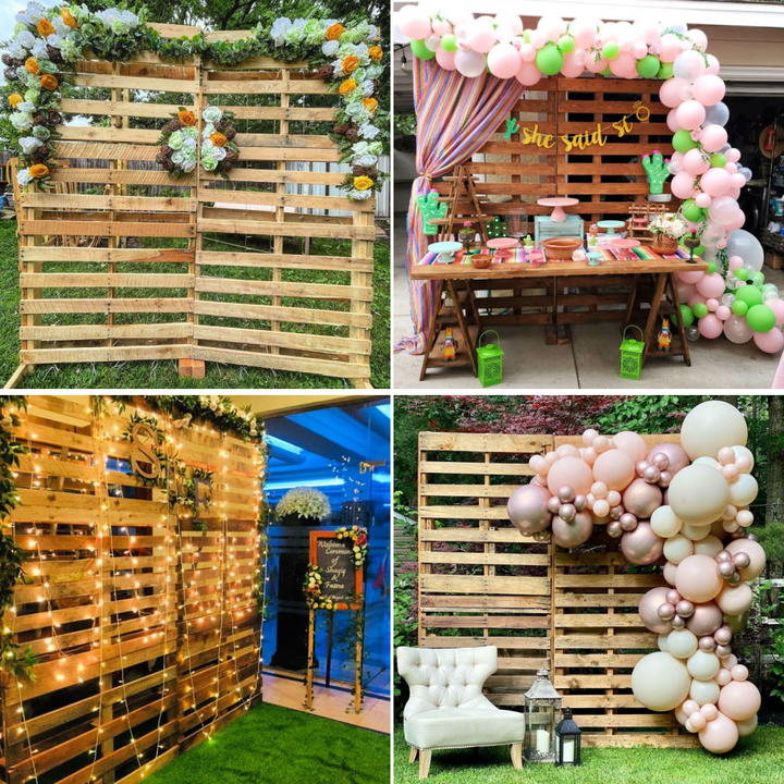 20 Wood Pallet Backdrop Ideas To Get Rustic Appeal Blitsy