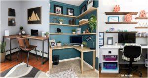 25 Homemade DIY Corner Desk Plans Easy To Build and Cheap