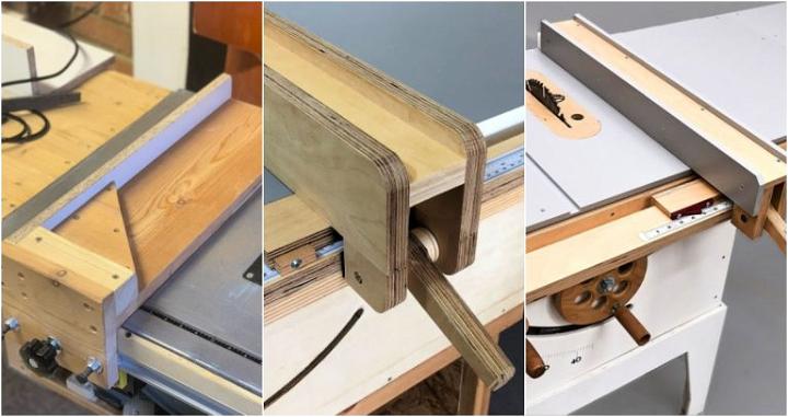 15 Homemade DIY Table Saw Fence Plans Free - Blitsy