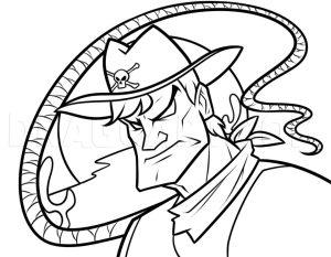 25 Easy Cowboy Drawing Ideas - How to Draw a Cowboy