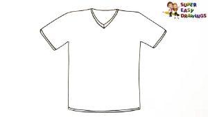 25 Easy Shirt Drawing Ideas - How to Draw a Shirt