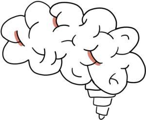 20 Easy Brain Drawing Ideas - How to Draw a Brain - Blitsy