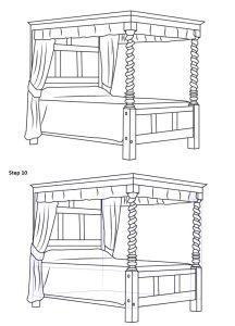 25 Easy Bed Drawing Ideas - How to Draw a Bed