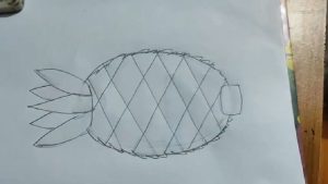 25 Easy Pineapple Drawing Ideas - How to Draw a Pineapple