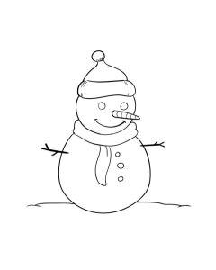 25 Easy Snowman Drawing Ideas - How to Draw a Snowman