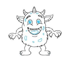 25 Easy Monster Drawing Ideas - How to Draw a Monster