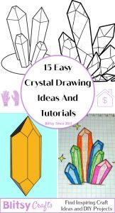 15 Easy Crystal Drawing Ideas - How to Draw Crystals