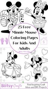 25 Free Minnie Mouse Coloring Pages for Kids and Adults