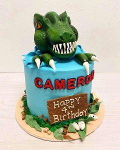 25 Amazing Dinosaur Cake Ideas - Blitsy
