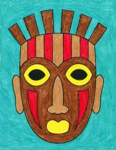 30 Easy Mask Drawing Ideas - How to Draw a Mask