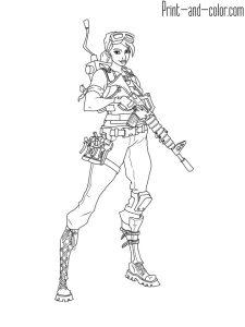 25 Free Fortnite Coloring Pages for Kids and Adults