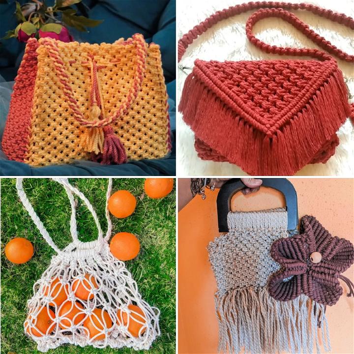 Diy Macrame Bag Pattern Blitsy